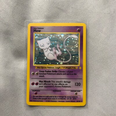 Personalized Custom Pokémon Card - Etsy