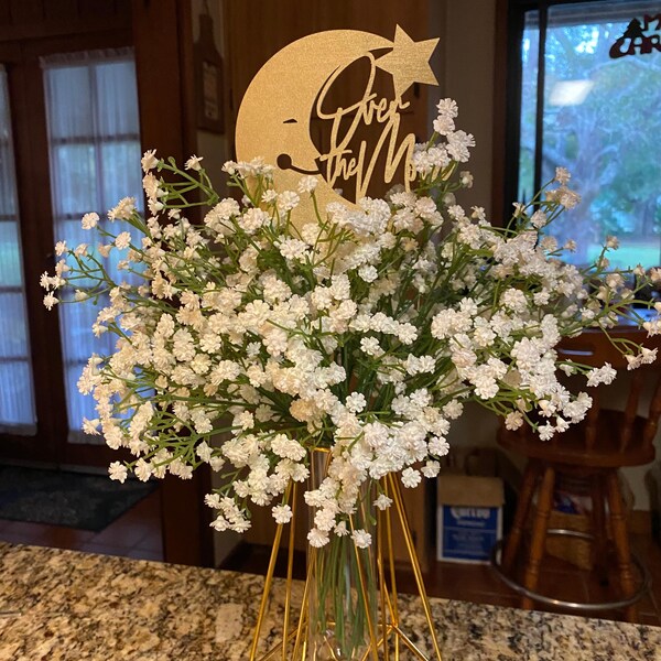 Over the Moon Baby Shower Decorations, Baby Shower Centerpiece, Baby ...
