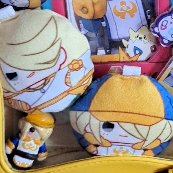 FFXVI Pillow Charm [final Fantasy 16] Fabric Keychains Pillow Keychain ...