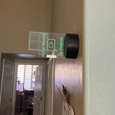 Do Not Disturb Remote Controlled LED Light, Night Light, Office Light ...