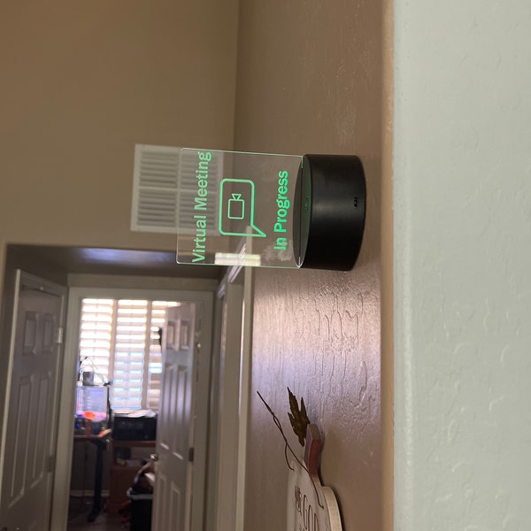 Do Not Disturb Remote Controlled LED Light, Night Light, Office Light ...