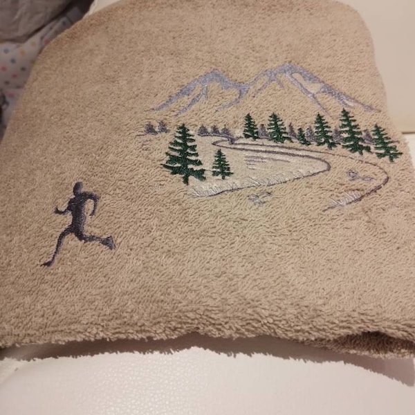 Runner Embroidery Design. Runner Mini. Machine Embroidery Design. Male ...