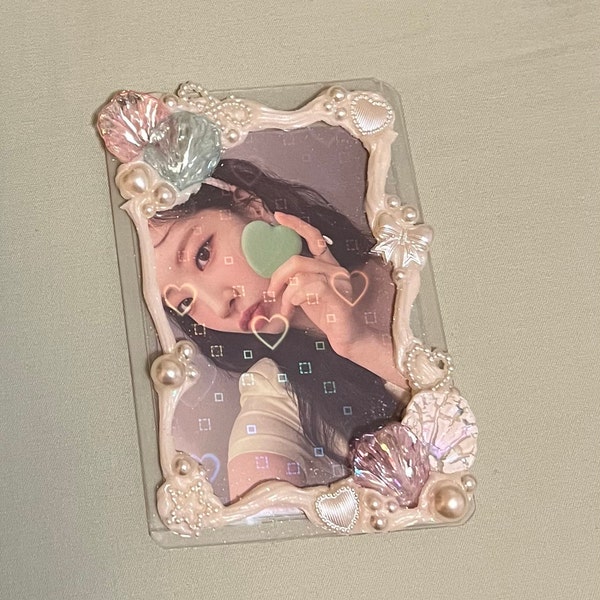 Chocomint Photocard Handmade Toploader - Kpop Decoden B8/A7 Whipped ...