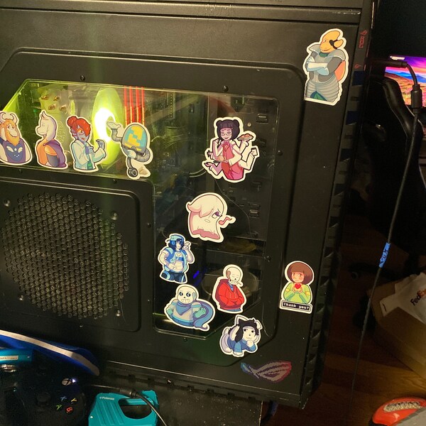 Underswap Vinyl Sticker Packs, Undertale Stickers, Die Cut Stickers - Etsy