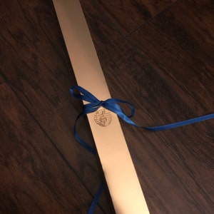 Personalized Music Conductor Baton: Brick Red Swirl Acrylic | Etsy