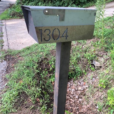 Modern Sierra Mailbox - Etsy