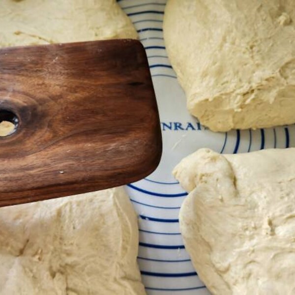 Live Edge Walnut, Handmade Wooden Sourdough Bread Dough Scoring Lame ...