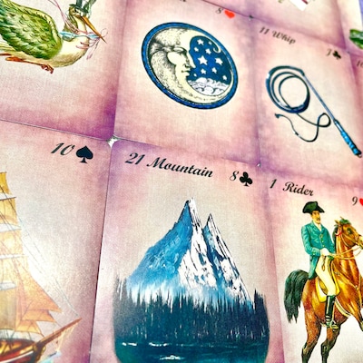 Victorian Steampunk Lenormand Fortune Telling Oracle 36 Cards by Lynn ...