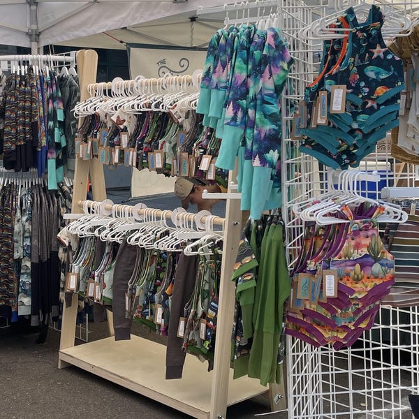 DIY Collapsible A-frame Clothing Rack Build Plans, Market Stall, Step ...