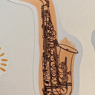 Holographic Flute Sticker Holo Decal Piccolo Instrument - Etsy