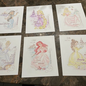 Fantasia Art Print Blue Centaurette Wall Art Poster Home | Etsy