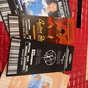 Digital Concert Poster With Setlist - Etsy