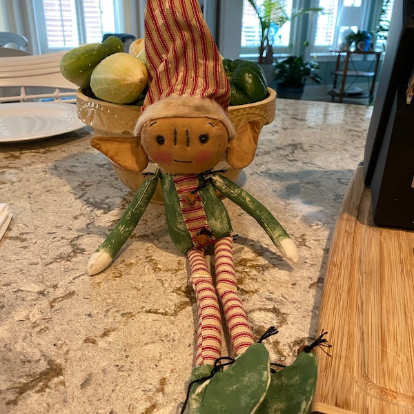 Primitive Christmas Elf - Etsy