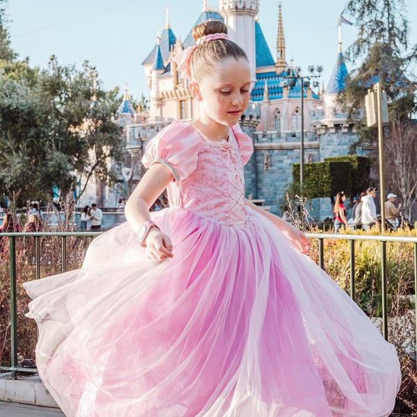 Rapunzel Princess Dress Set for Girls – Birthday Party Gown, Fairy Tale ...