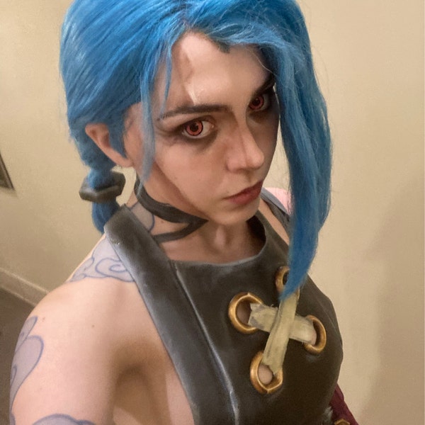 Jinx | Temporary Tattoos | Realistic | Cosplay | Costume | Lol ...