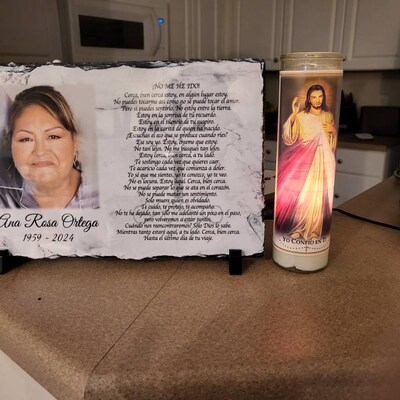 Spanish Memorial Gift Plaque, Custom Name Loss Gift, Sympathy Gift ...