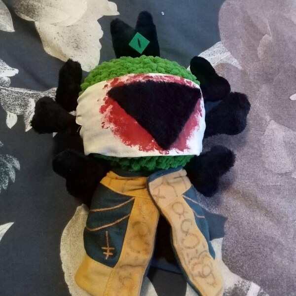 Leshy Plush Hand Made, Cult of the Lamb (COTL), Leshy Follower - Etsy