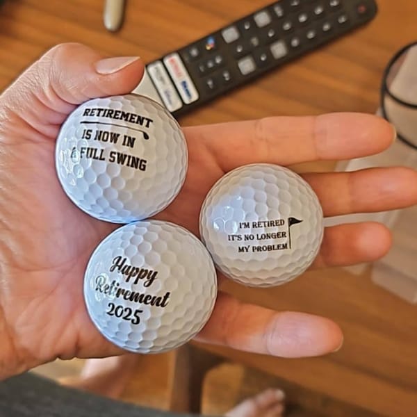 Portrait on Golf Ball, Portrait From Photo, Funny Golf Balls ...