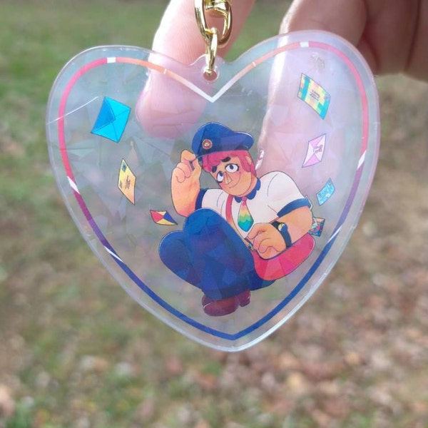 Eddie Dear (welcome Home) Two-sided Holographic Charm - Etsy