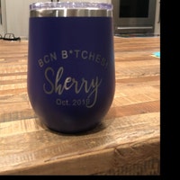 12oz Personalized Wine Tumbler, Customized Graduation Gift, Spring ...
