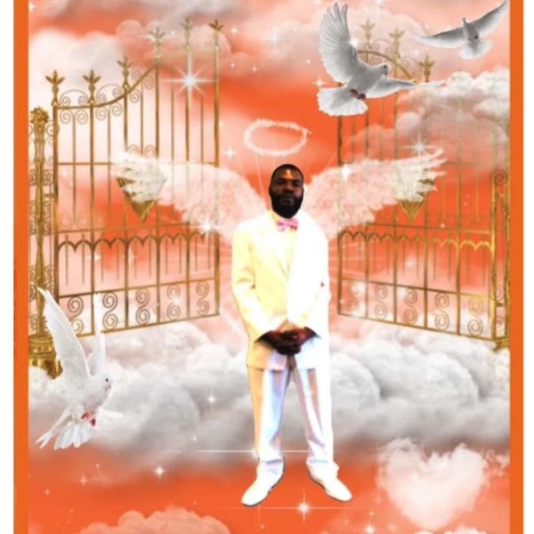 Yellow Black Rest in Heaven Stairs Forever in Our Hearts Angel PNG Add ...