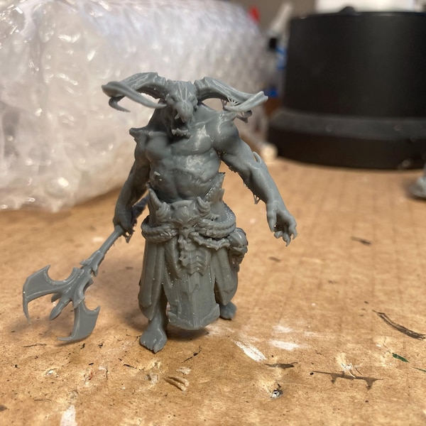 Multi-armed Demon | Premium 3D Printed Tabletop Miniatures 28mm 32mm to ...