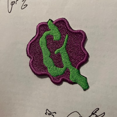 Unofficial Adult Swim Logo Glow in the Dark Iron on Patch 95mm or 65mm ...