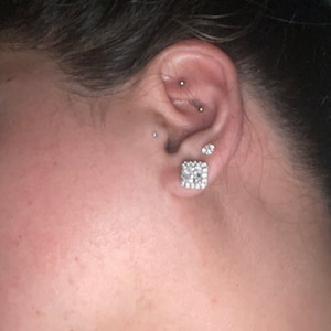 INVISIBLE Nose Rings and Nose Studs Clear Nose Retainer to | Etsy