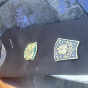 Master Mason Tracing Board Masonic Pin - Etsy