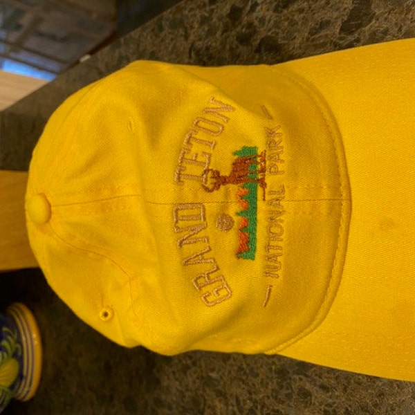 Grand Teton National Park Embroidered Cap Hat Baseball Hat Camping Hat ...