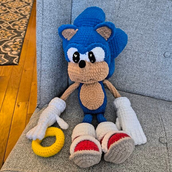 Crochet Pattern Bro Super Plumber PDF Easy Amigurumi Baby Toy Fine or ...