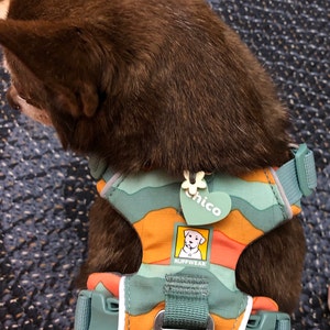 Unique Gothic Pet ID Tags With 'microchipped' Charm, Custom Dog Tag ...