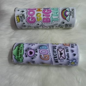 3D Inflated God is so Much Bigger Than Tumbler Wrap, 3D Puffy Retro ...