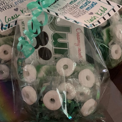 Teacher Appreciation Printable Gift Tags, Thank You Mint Tag Back to ...