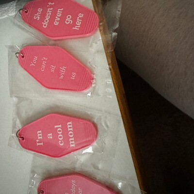 Retro Motel Keychain Mean Girls Movie Motel Keychains Vintage Keychains ...