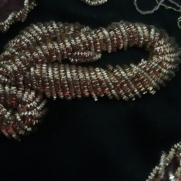 Goldwork Embroidery Broad Plate, Couture Fabric Designing, Metal & Gilt ...