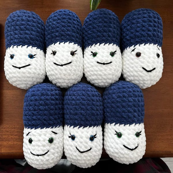 Chill Pill Crochet Pattern, Crochet Pattern, Chill Pill, Crochet Chill ...