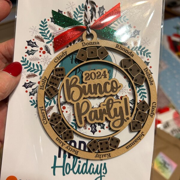 Personalized Meeple Ornament | Santa Hat - Etsy