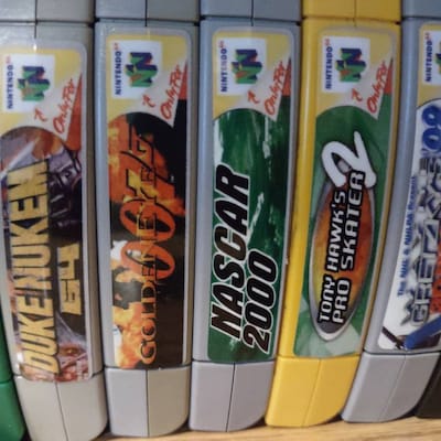 Japan Nintendo 64 N64 Sticker End Labels for All 196 Custom - Etsy
