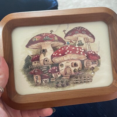 Mushroom House, Fairycore Art, Fairy House, Fantasy Art, Whimsical Art ...