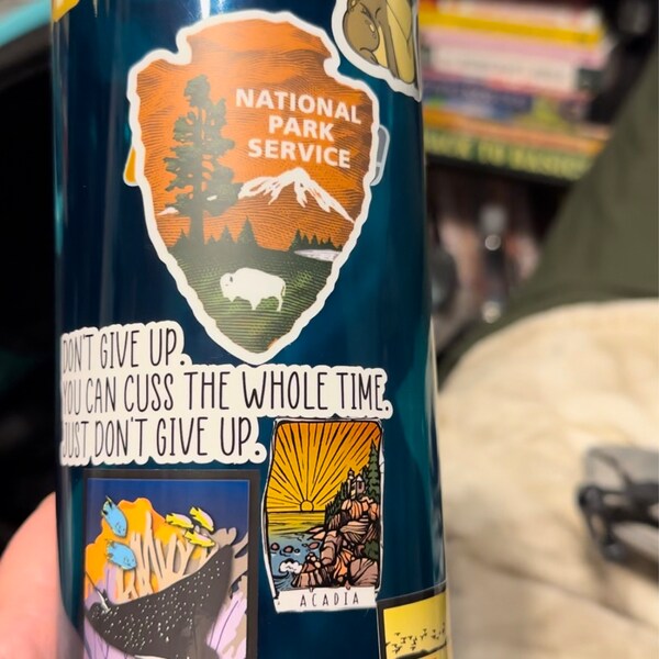 National Park Service Logo Sticker, US National Parks Decal, Waterproof ...