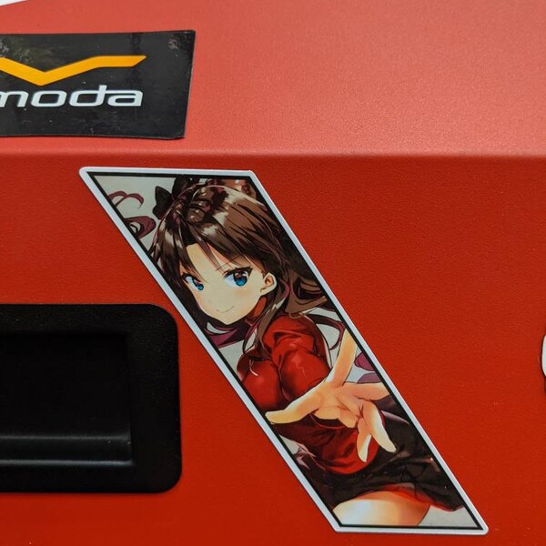 Rin Tohsaka Window Style Vinyl Sticker Fate Stay Night Anime Stickers ...