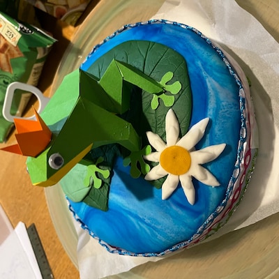 DIY Papercraft Frog,digital Download,ed Craft Frog,paper Toys,lowpoly ...