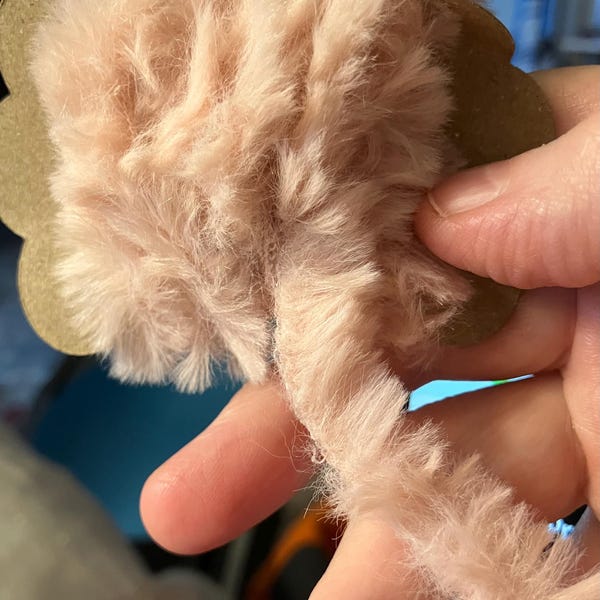 2 Yards 1/2" Ric Rac (taupe) Polyester Trim Novelty Crafts Rick Rack ...