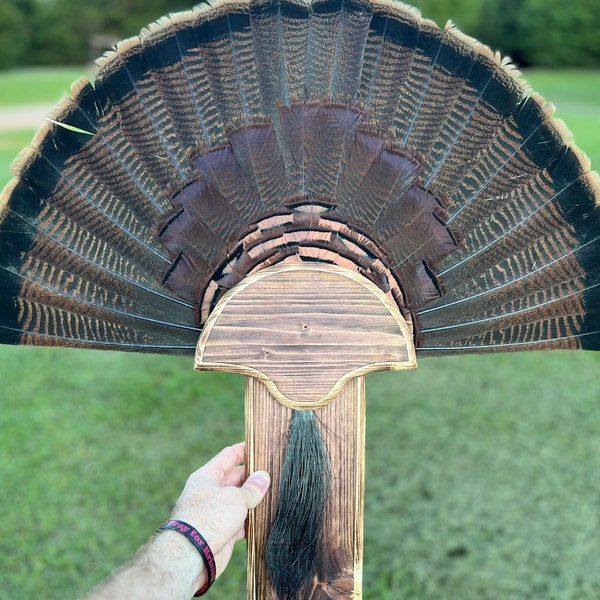Rustic Turkey Fan Plaque - Etsy