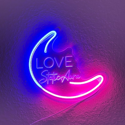Custom Neon Sign Neon Desk Sign Sweet Dreams Neon Name Sign Small ...