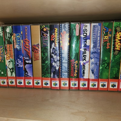 NINTENDO NES Custom Replacement Game Storage Case and Art - Etsy