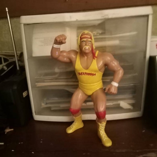 Hulk Hogan Black Card Series WWF LJN Inspired XOX Custom Rubber Type ...