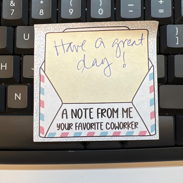 Everything is Fine Sticky Notes, Funny Memo Pad, Cute Notepad, Home ...