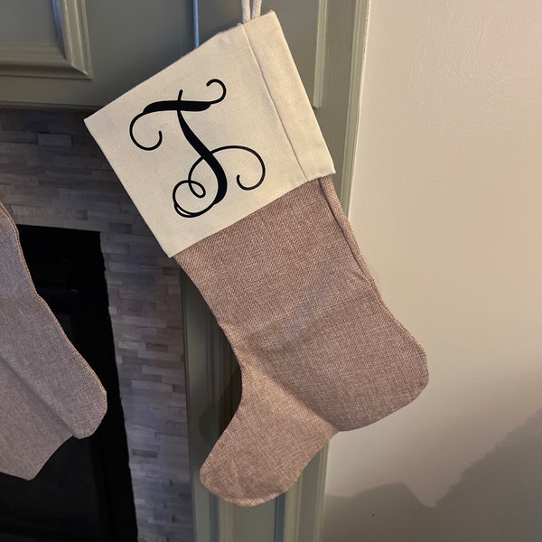 Single Letter Monogram Iron On, One Letter Monogram Iron on Transfer ...